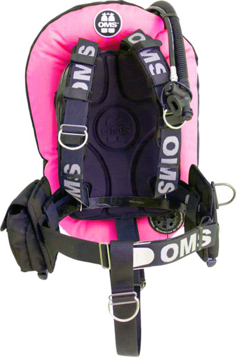 OMS 32Lb14.5Kg Pink/Black Stainless Steel SmartStream Signature Harness Performance Mono Wing ...
