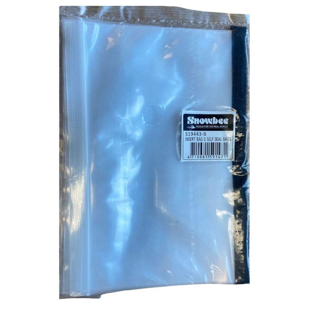 Snowbee Set of 6 Insert Bags for Fly Wallet - L | waterworldsports.co.uk