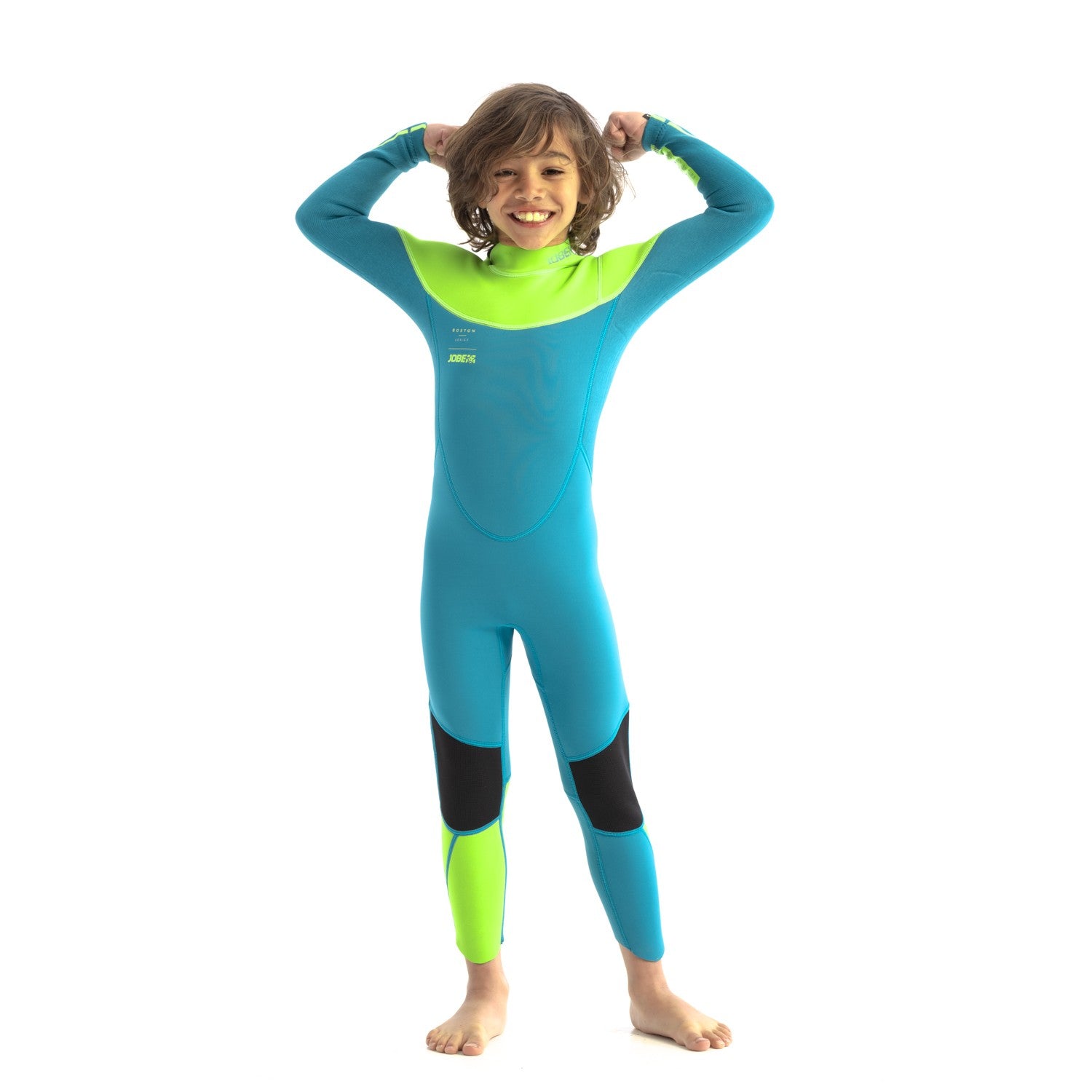 Jobe Boston 3/2mm Wetsuit Kids Teal 303521010-164 – waterworldsports.co.uk