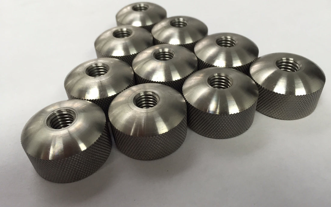 Nautilus 8mm Domed Backplate Nuts (Pair) – waterworldsports.co.uk