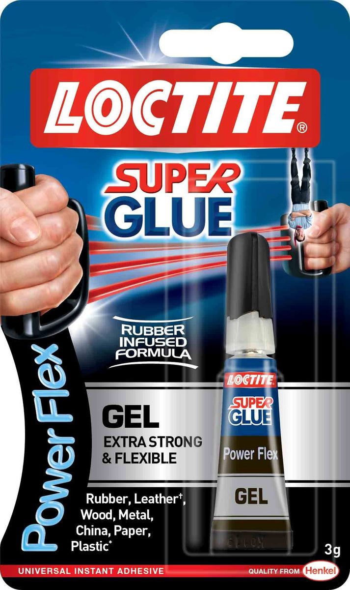 Loctite Loctite Super Glue Power Flex GEL- 3g | waterworldsports.co.uk