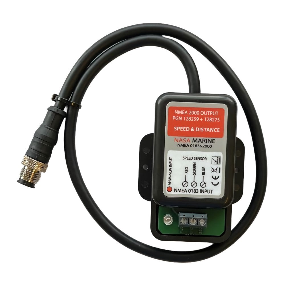 Nasa NMEA 0183 to NMEA 2000 Speed Log Converter | waterworldsports.co.uk