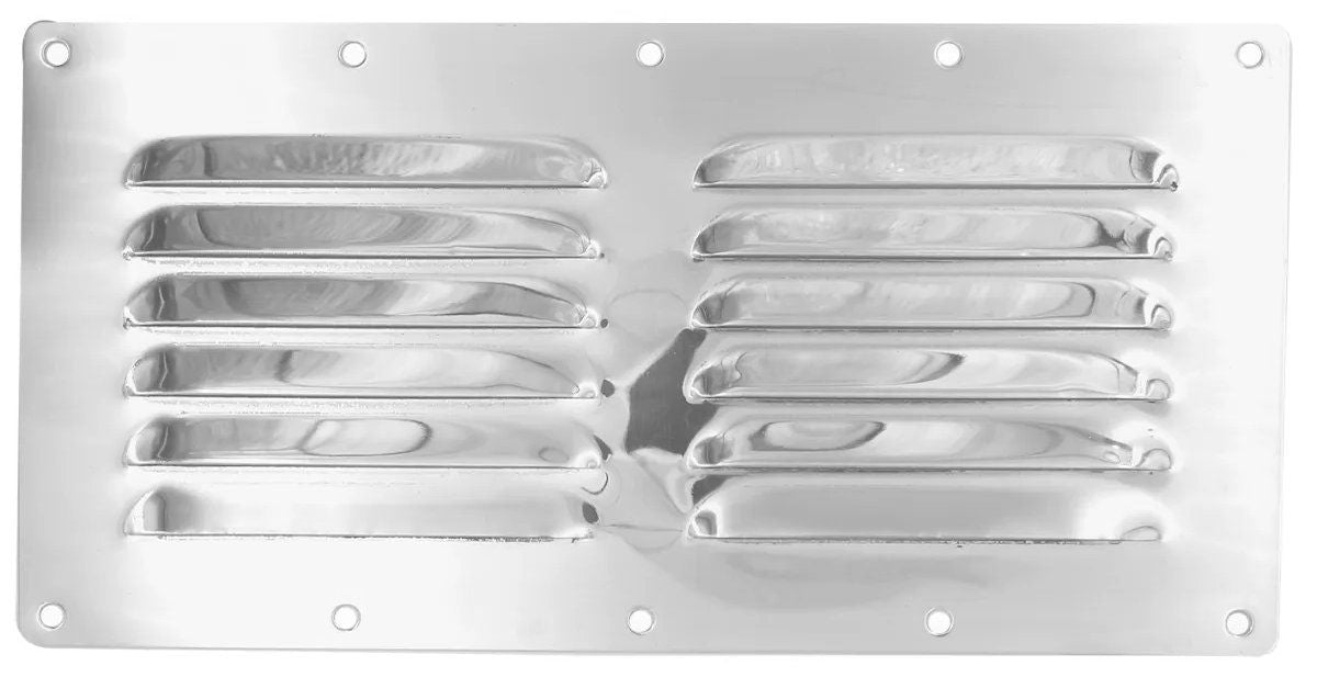 Rectangular Vent Plate Type C - Mirror Polish | waterworldsports.co.uk
