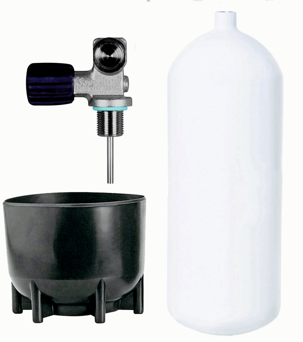 BTS 12 Litre Dumpy 232 Bar Steel Cylinder with DIN Valve S16116639 ...