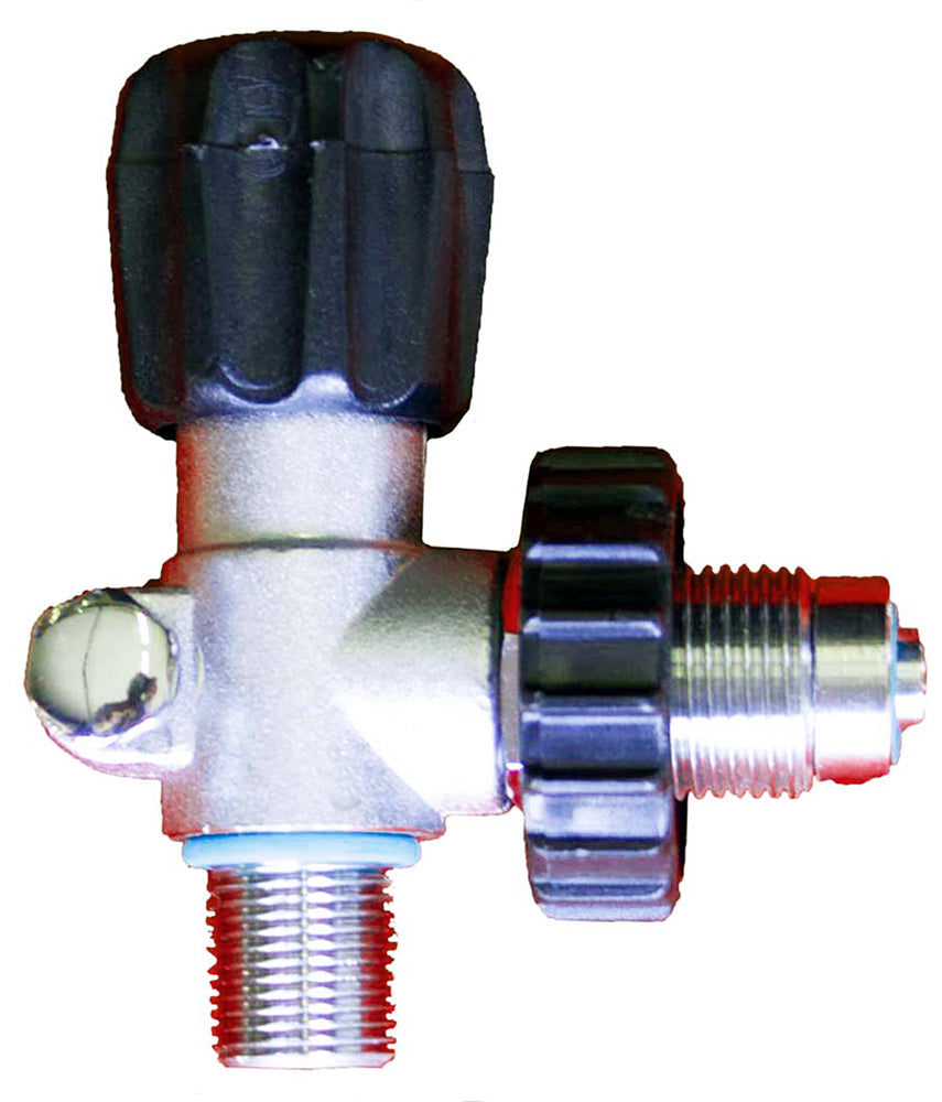 BTS M18 300 Bar Male DIN Outlet Cylinder Valve with Purge Valve ...