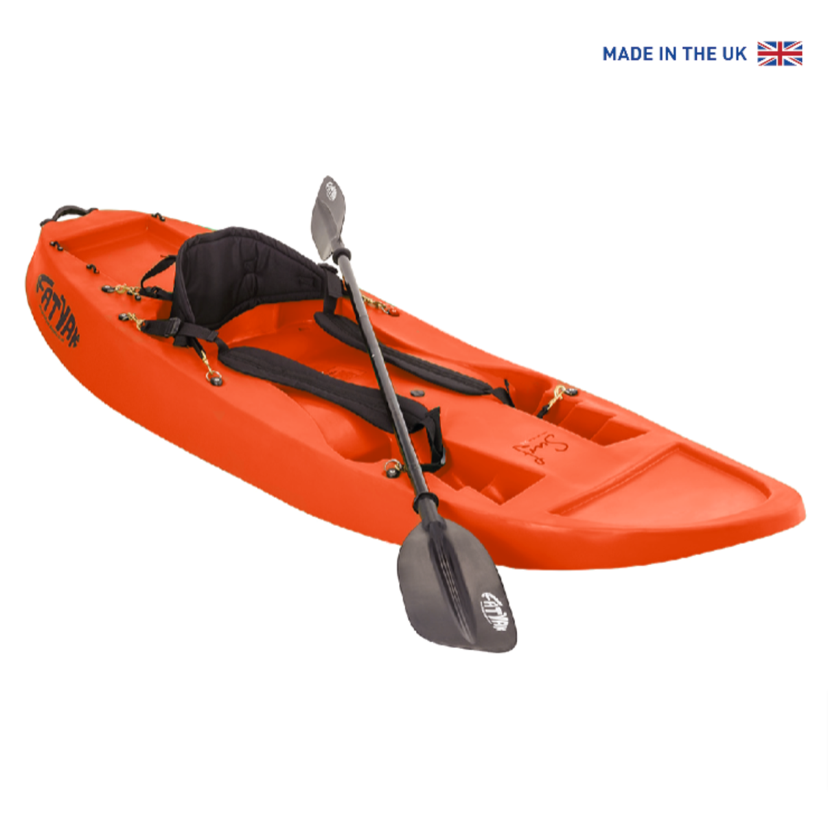 Surf Solo Kayak | Plastic Neutral | Orange | Agile & Fun ...