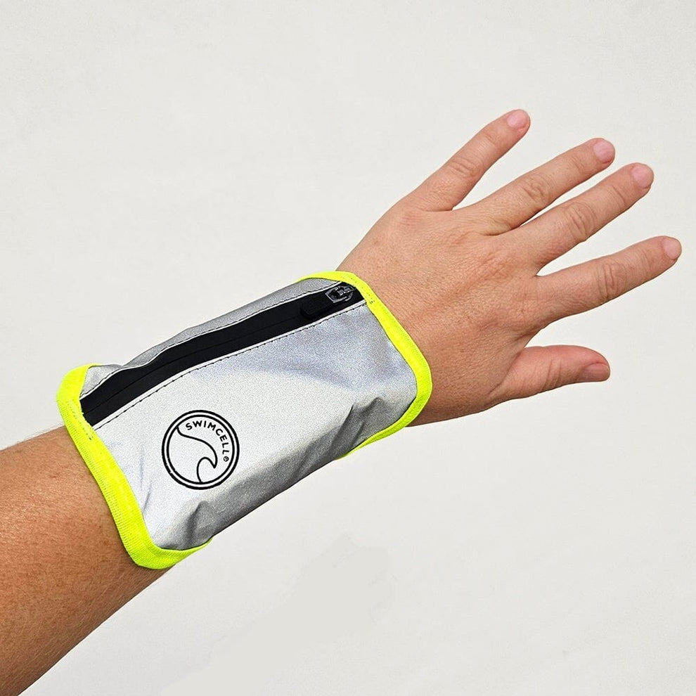Wrist Wallet Key Holder- Hi Vis Reflective Band – waterworldsports.co.uk