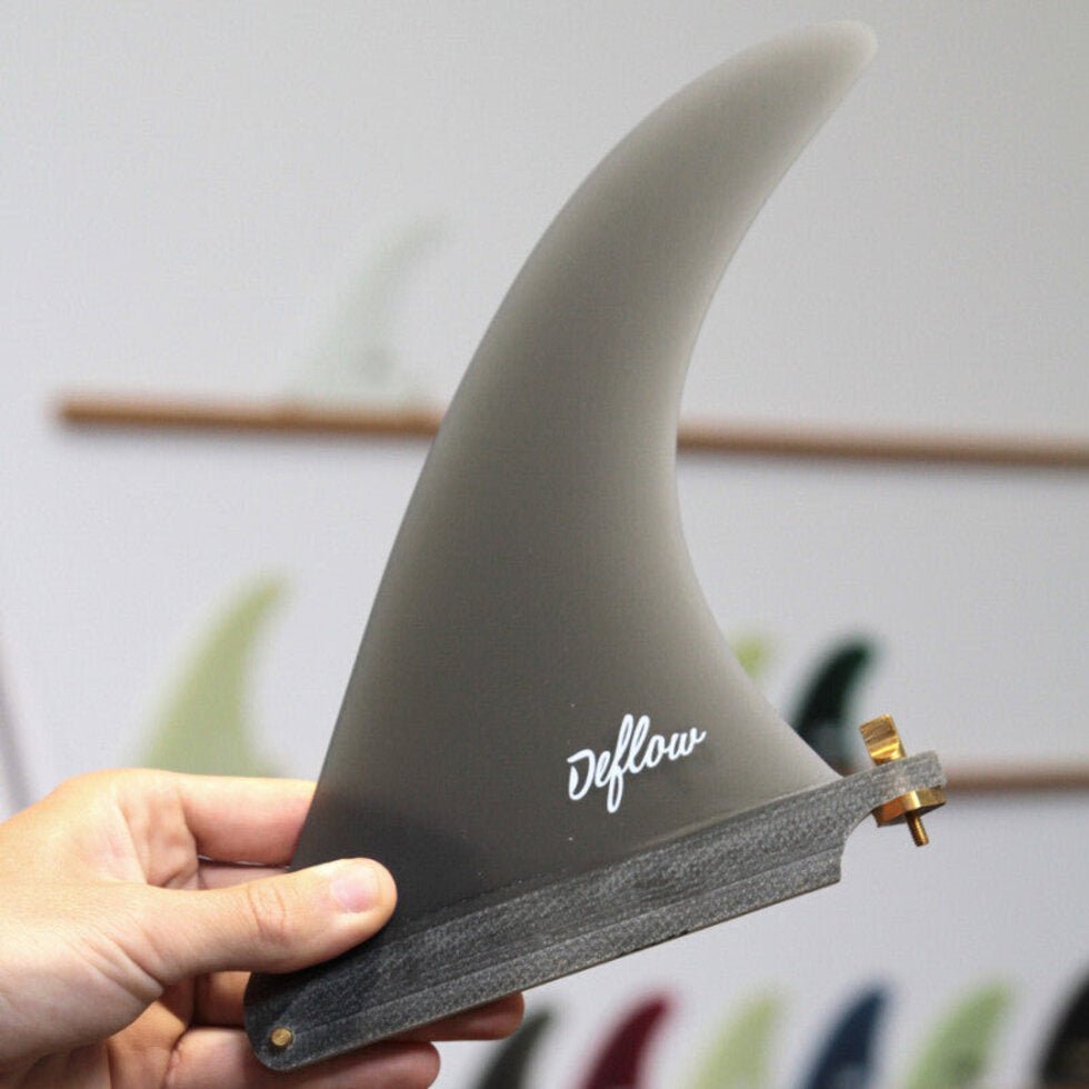 Deflow Mini Cream longboard fin – waterworldsports.co.uk