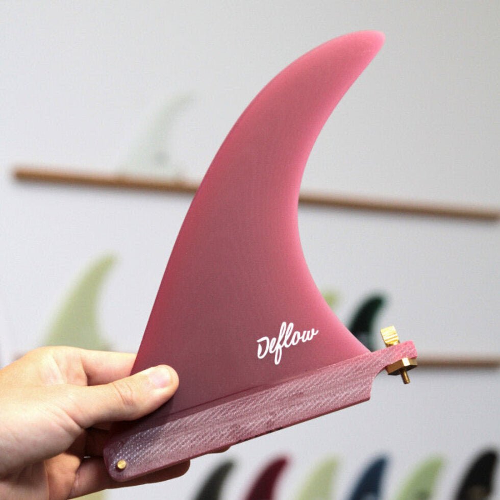 Deflow Mini Cream longboard fin – waterworldsports.co.uk