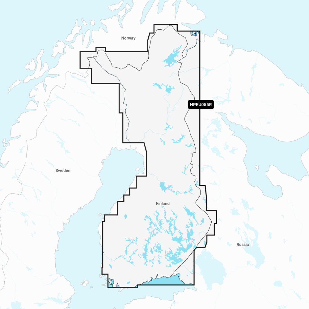 Navionics Platinum+ Regular Chart: EU055R - Finland Lakes & Rivers ...