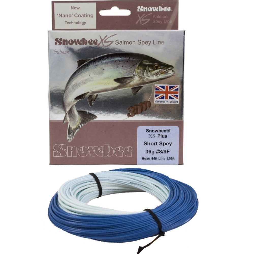 Snowbee XS-Plus Short Spey Line with Continuous Running Line - #10/11 ...